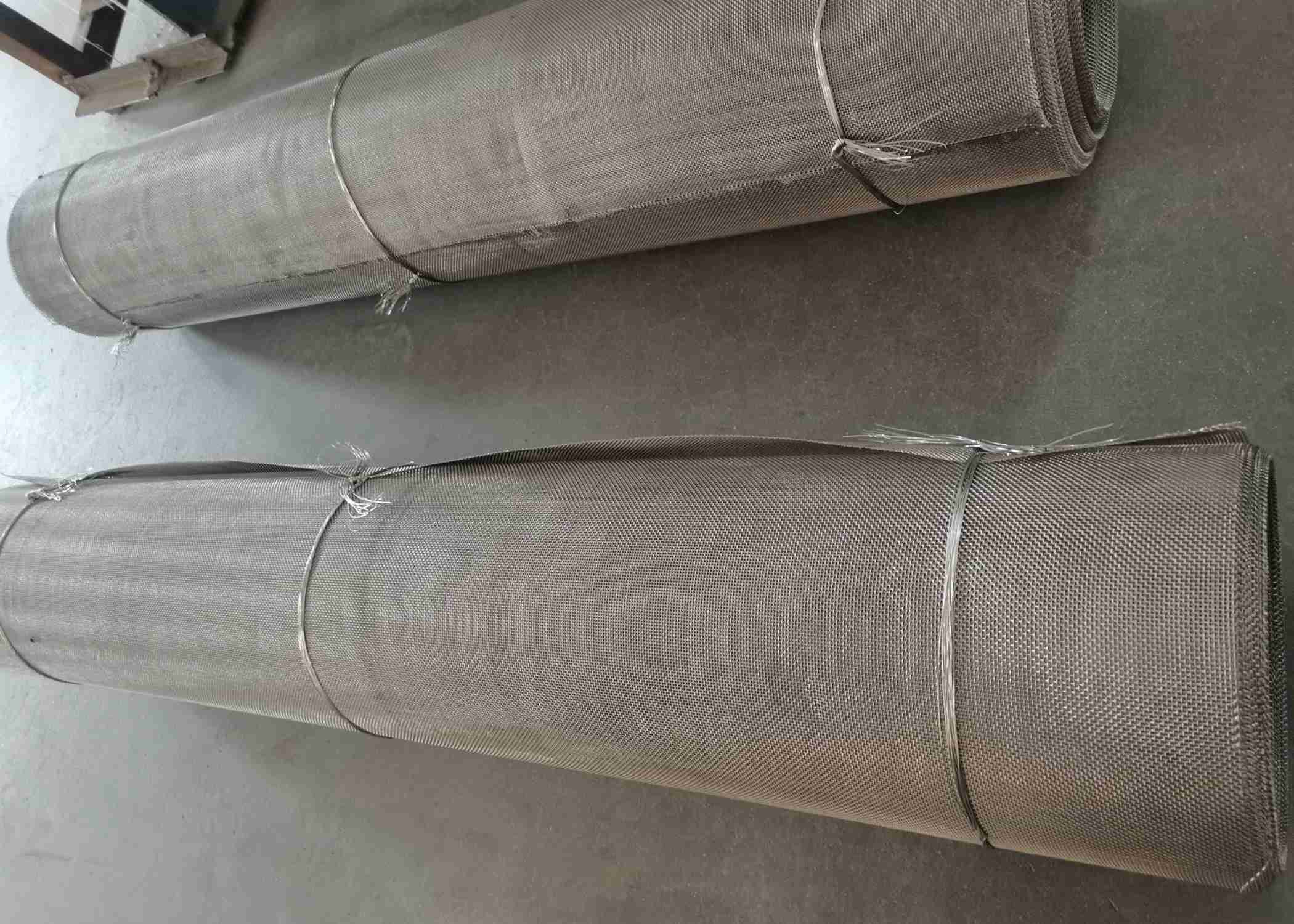 ASTM 400 Monel Woven Wire Mesh 8 Sampai 200 Per Inci Dengan Tahan Panas ...